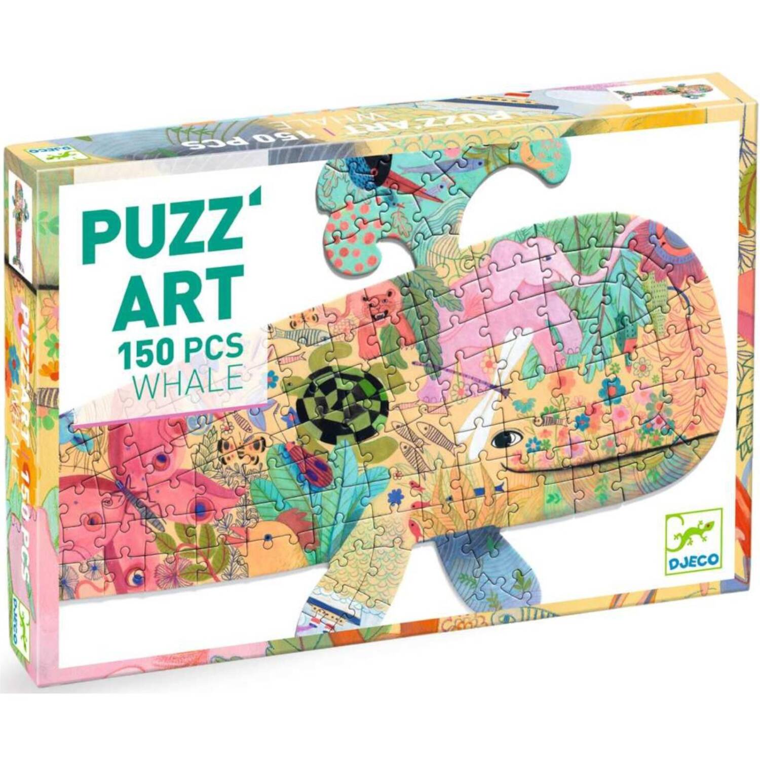 Djeco Puzzle ab 6 Jahre Wal 150 Teile PUZZ'Art|Bea Bitzer
