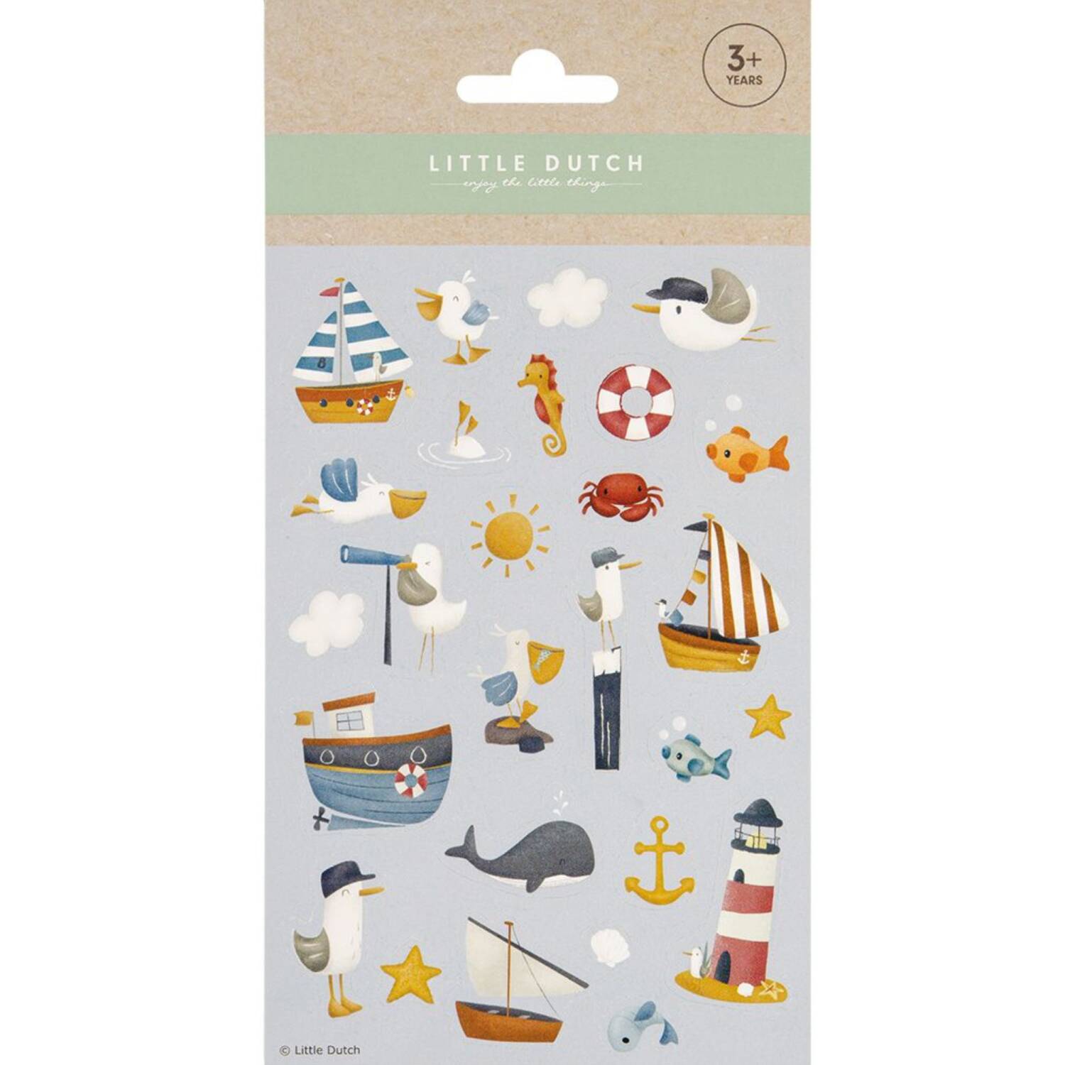 Little Dutch Sticker-Aufkleber Sailors Bay 27 Stück